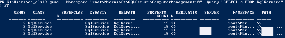 Invalid Class 0x80041010 Error When Trying To Access Sqlservers Wmi Classes